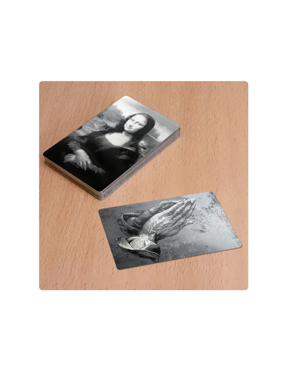 Tarjetas de visita de aluminio mate | Distribuidor oficial xTool