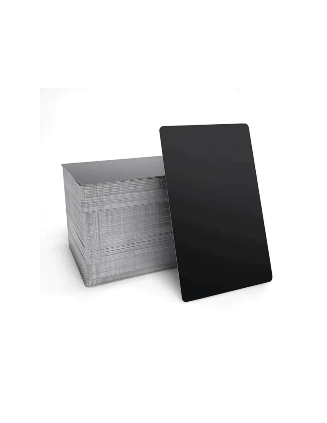 Tarjetas de visita de aluminio mate | Distribuidor oficial xTool